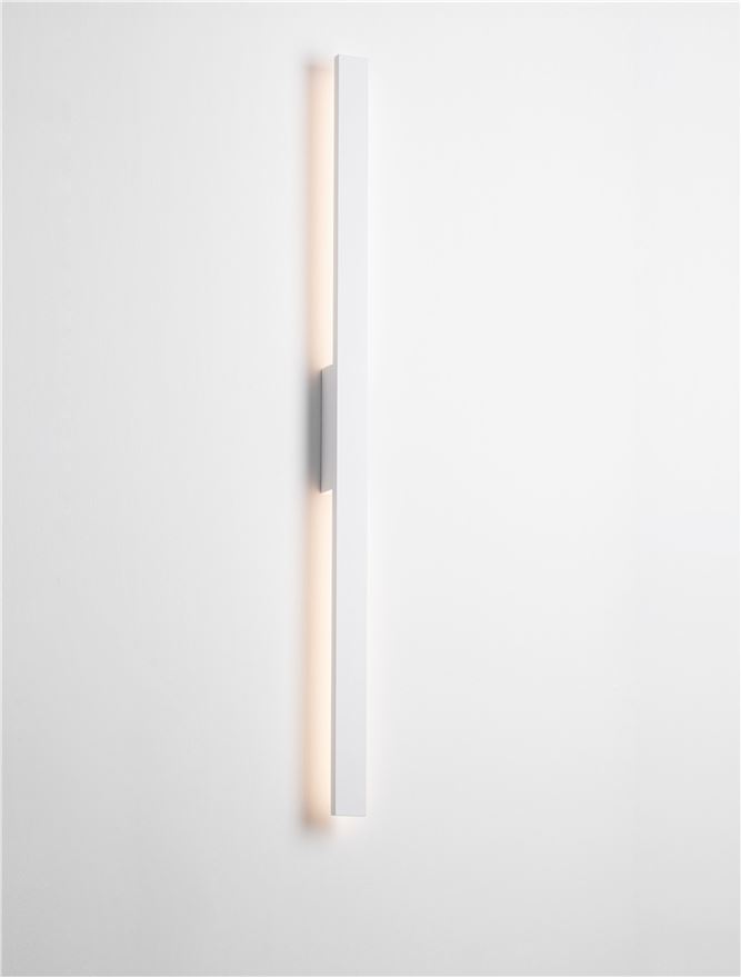 Nova Luce | Wall - DOUL - Sandy White Aluminium