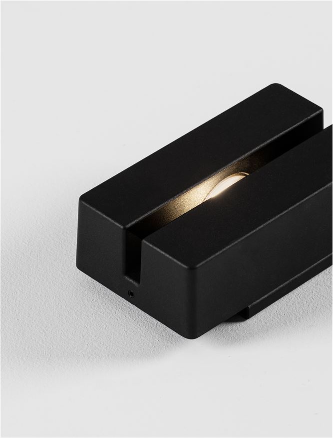 Nova Luce | Facade - Dio - Sandy Black Aluminium