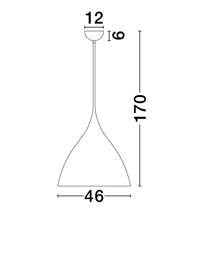 Nova Luce | Suspension - SYNTOPIA - Sandy Black Metal