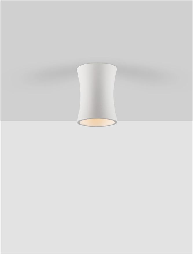 Nova Luce | Ceiling - PELIA - White Gypsum